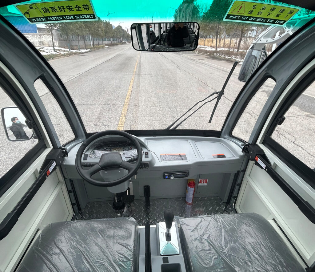 14 seater enclosed sightseeing car | BAK EV