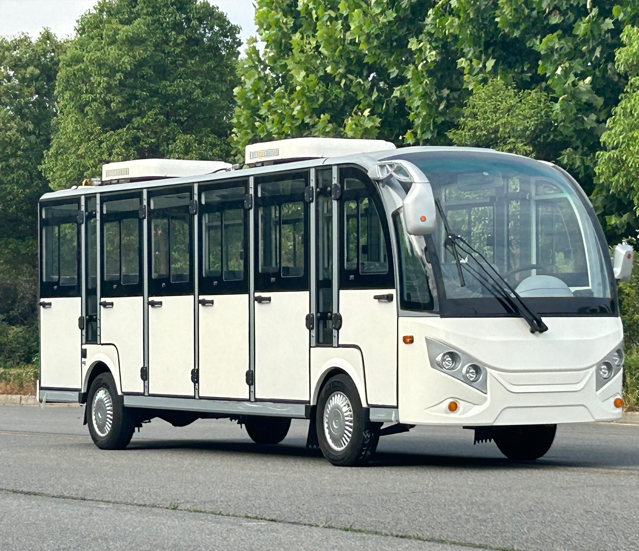 17 seater enclosed sightseeing car | BAK EV