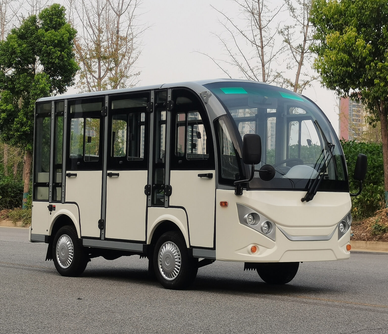 8 seater enclosed sightseeing car | BAK EV