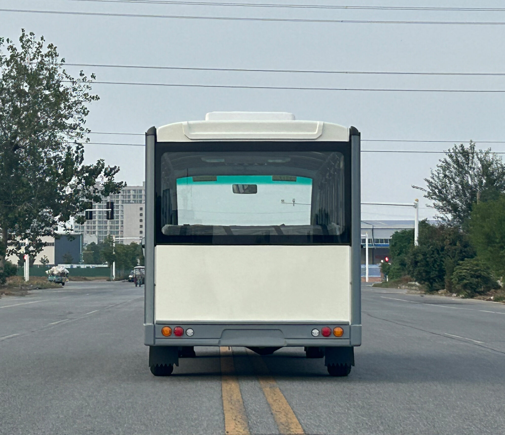 23 seater enclosed sightseeing car | BAK EV